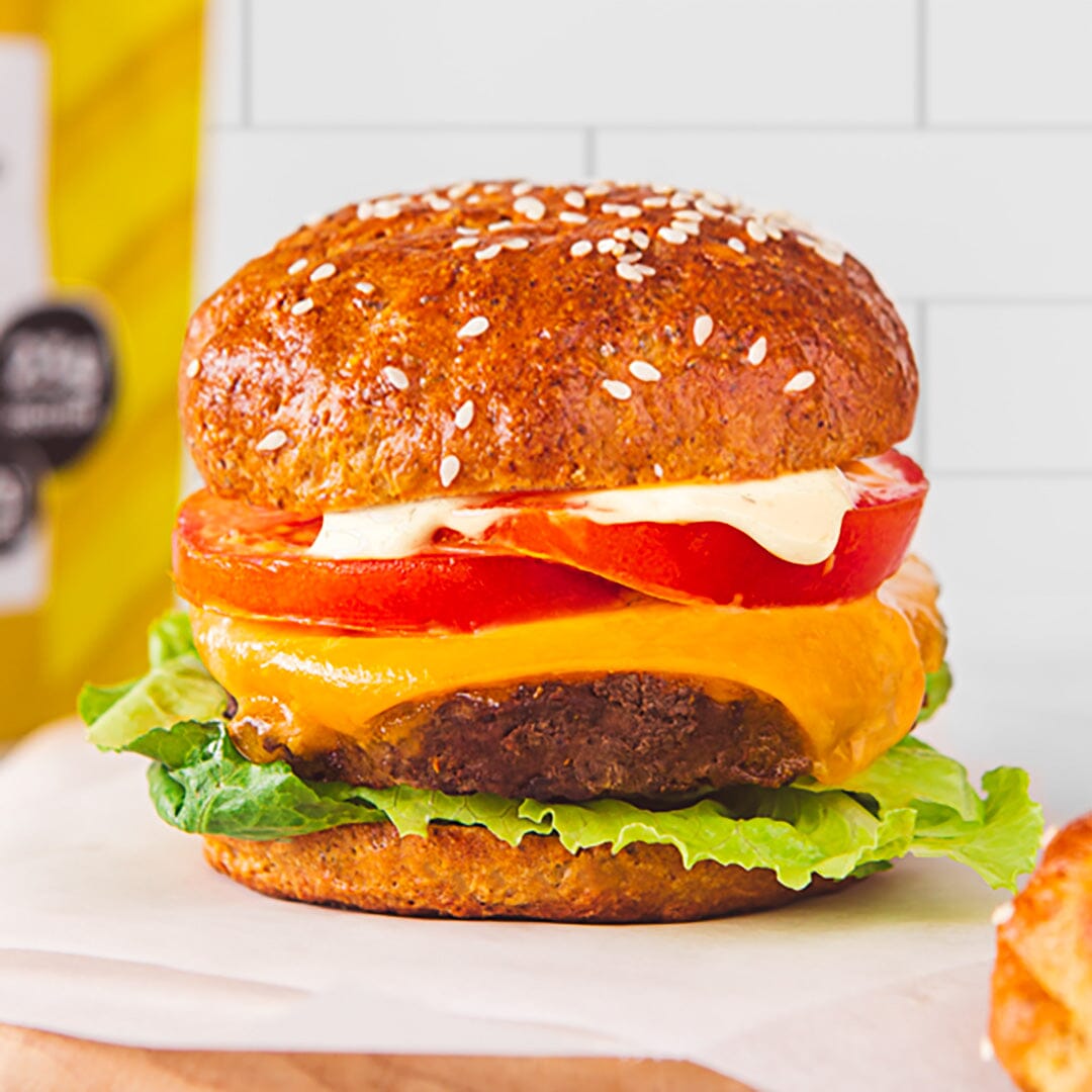 Protein Burger Buns – Flourish