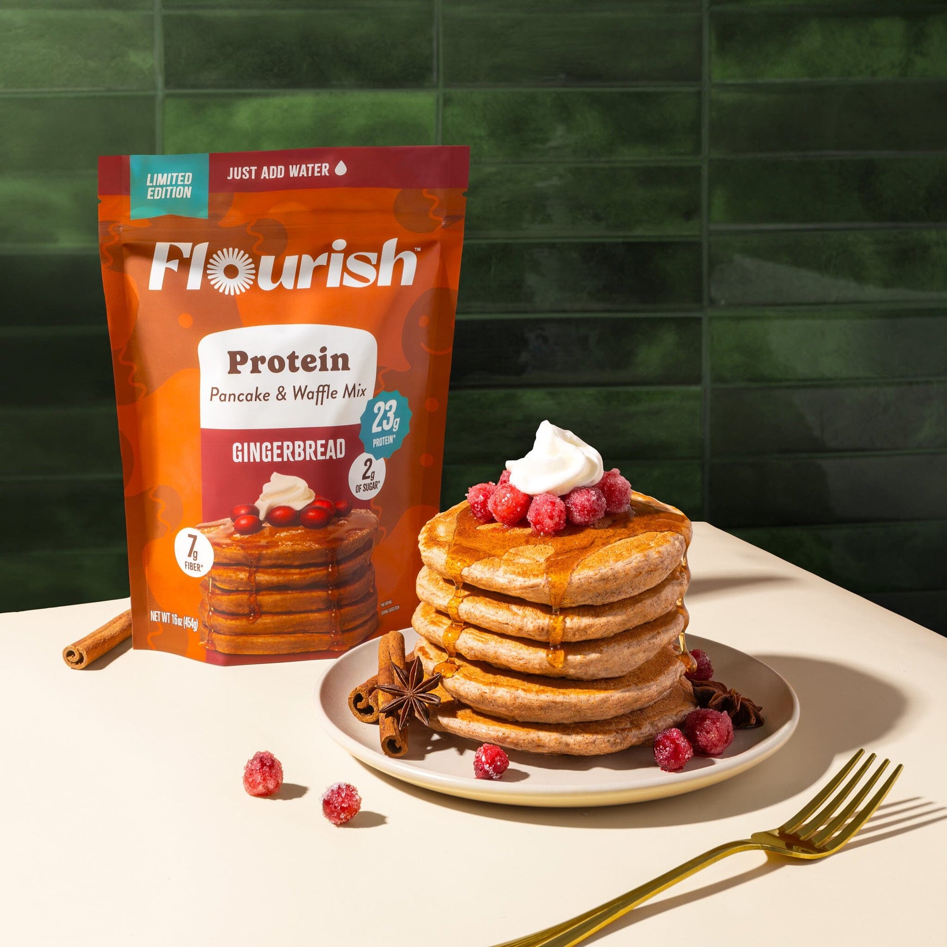 Buttermilk Protein Pancake Mix | Shop | Flourish Pancakes