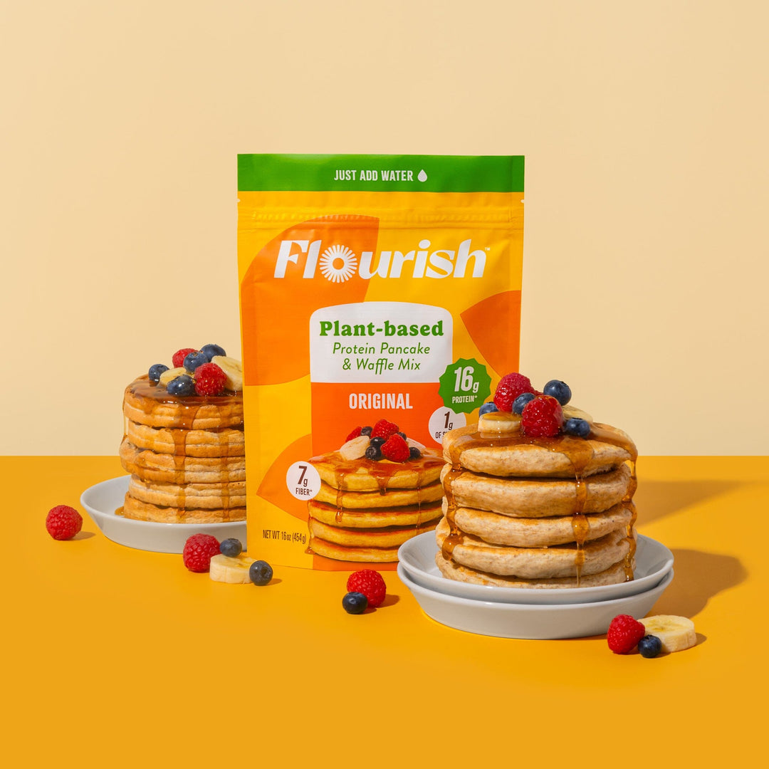 Original Plant-Based Protein Pancake Mix (16oz) – Flourish