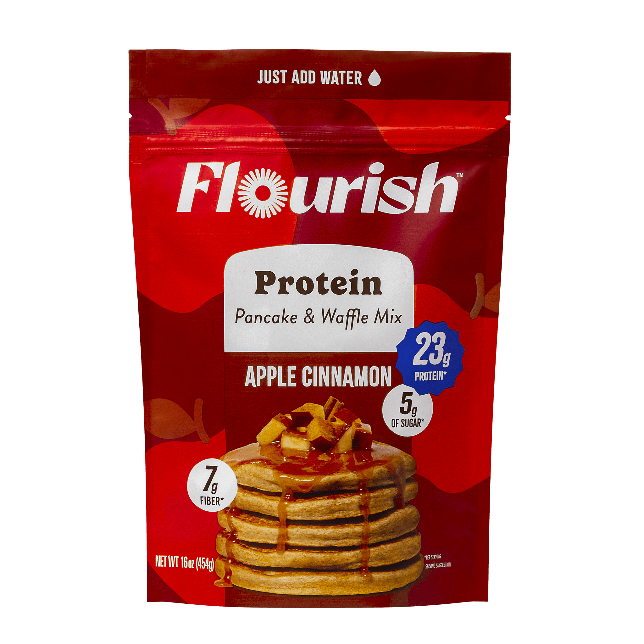 Apple Cinnamon Protein Pancake Mix | Flourish Protein Pancakes