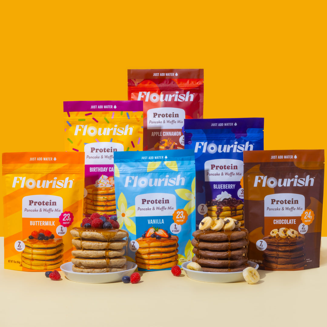 High Protein Pancake Mix | Flourish Pancakes