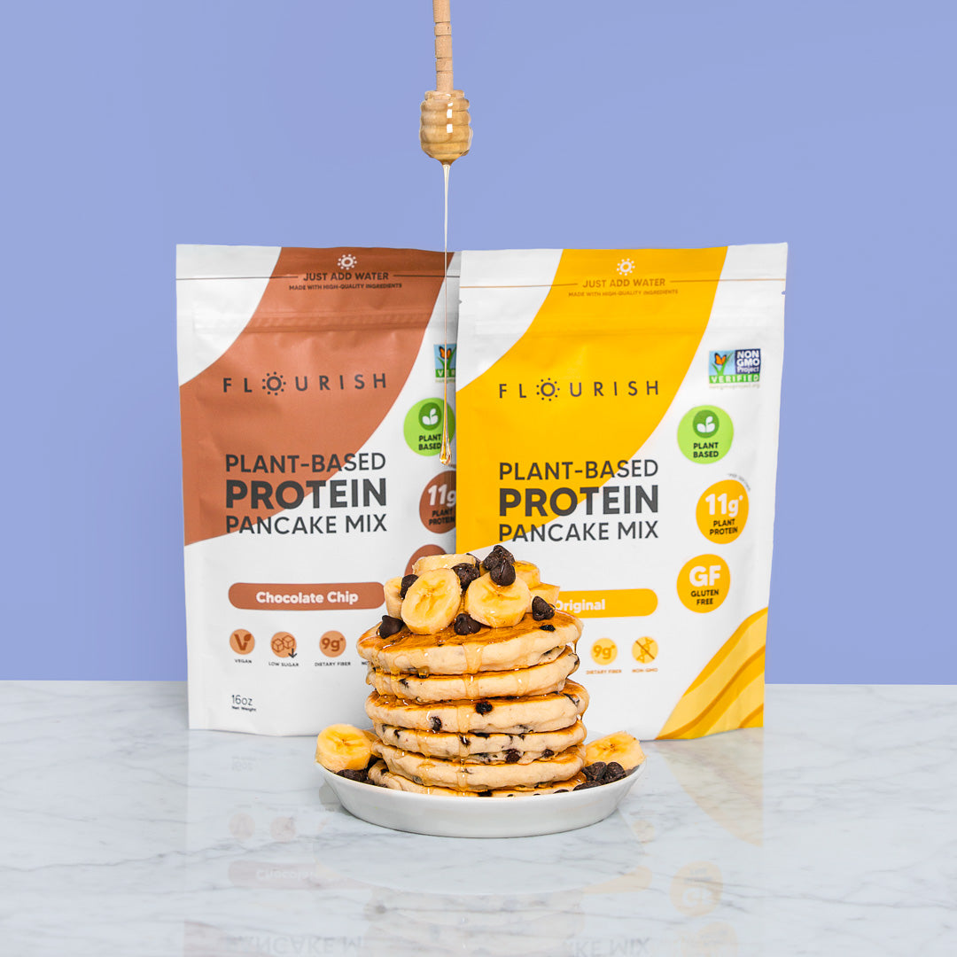 High Protein Pancake Mix | Flourish Pancakes